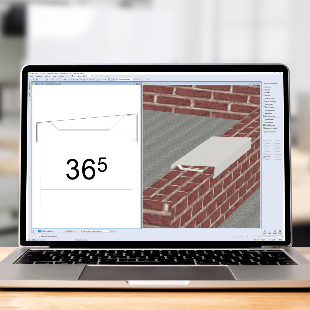 Construction Design Software | 2D/3D CAD/CAM | SEMA